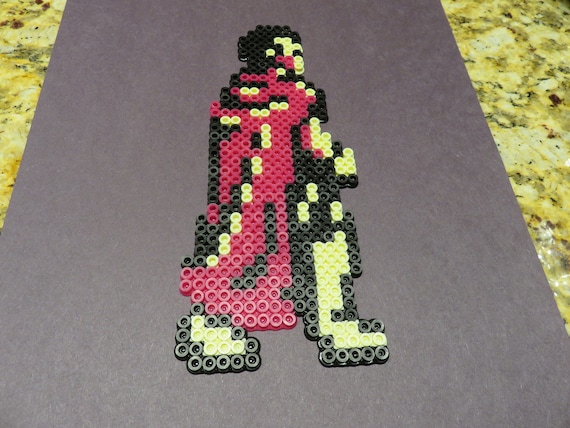Alucard From Castlevania 3 Perler Bead Art | Etsy