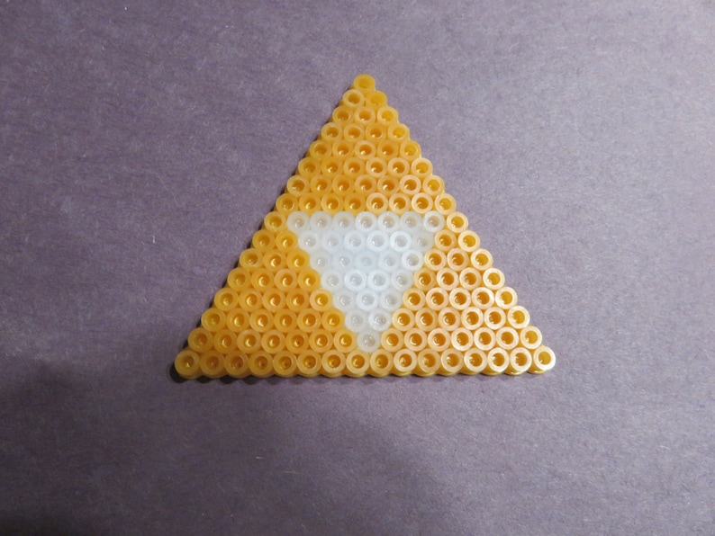 Triforce From the Legend of Zelda Perler Bead Art - Etsy