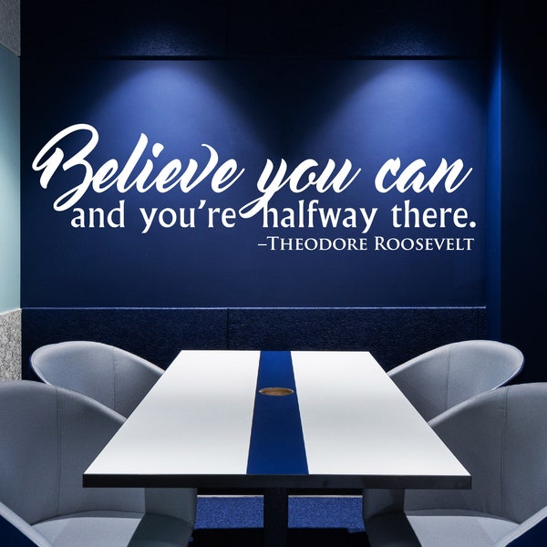 Believe Wall Decal - Etsy