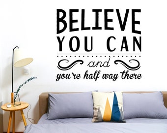 Believe in Yourself Decal for Classroom Door Wall or - Etsy