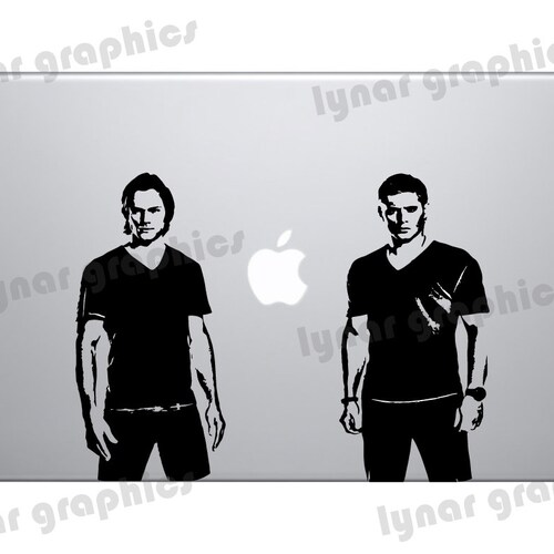 SUPERNATURAL STICKERS DECALS Winchester Brothers Sam & Dean - Etsy