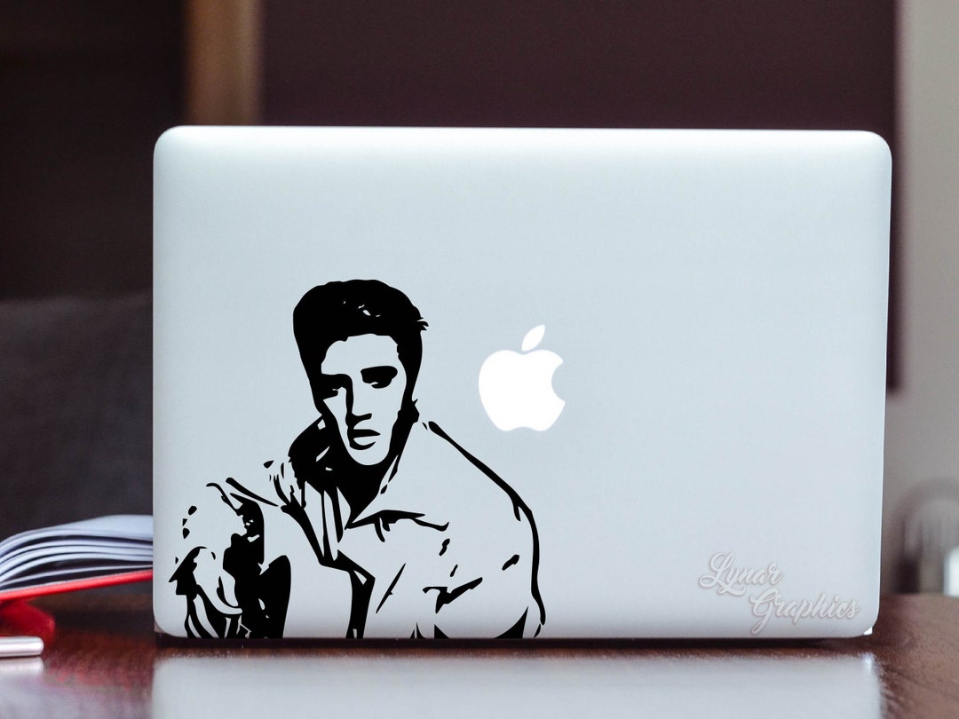 Elvis Presley Vinyl Decal | Elvis Laptop Sticker | King of Rock and ...