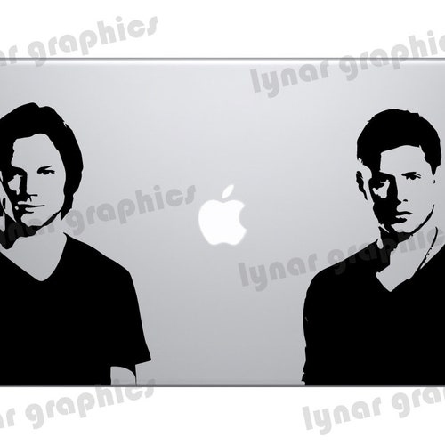 Sam and Dean Decal From Supernatural Series Laptop Sticker | Etsy
