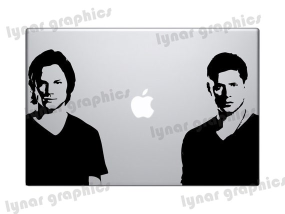 Sam and Dean Decal From Supernatural Series Laptop Sticker | Etsy