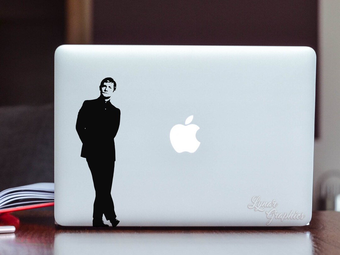 John Watson Decal From Sherlock Holmes Series Martin Freeman Laptop ...