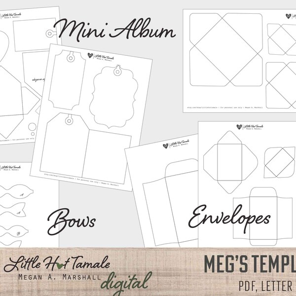 Mini Album Tutorial - Etsy