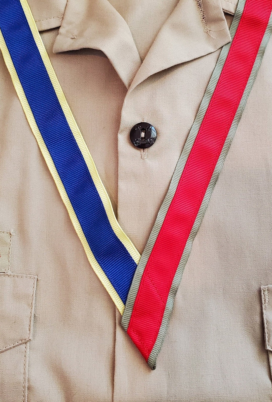 NECK RIBBONS for Proud PARENTS / Guardians / Volunteers / Scouts (blue ...