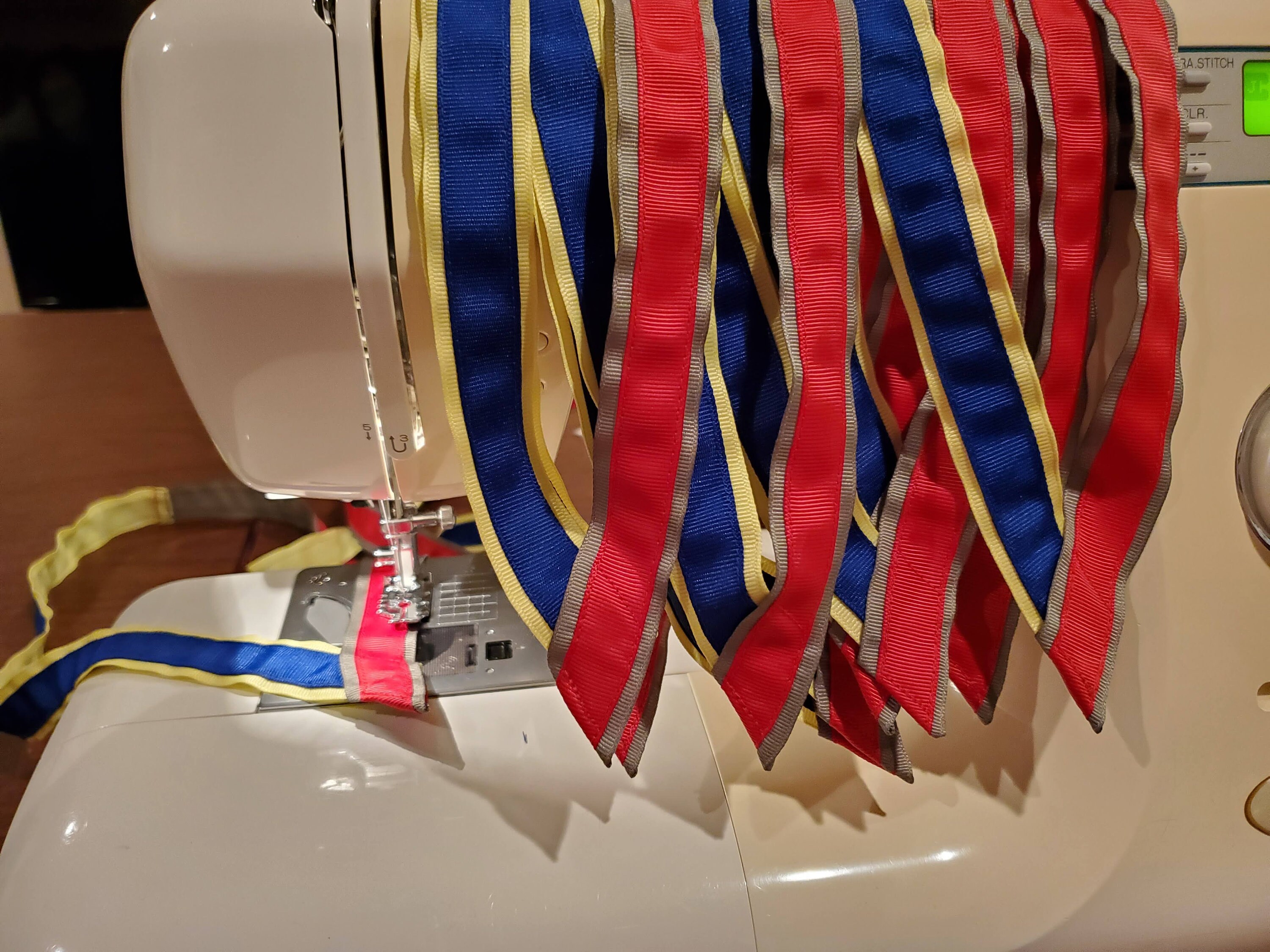 NECK RIBBONS for Proud PARENTS / Guardians / Volunteers / Scouts (blue ...