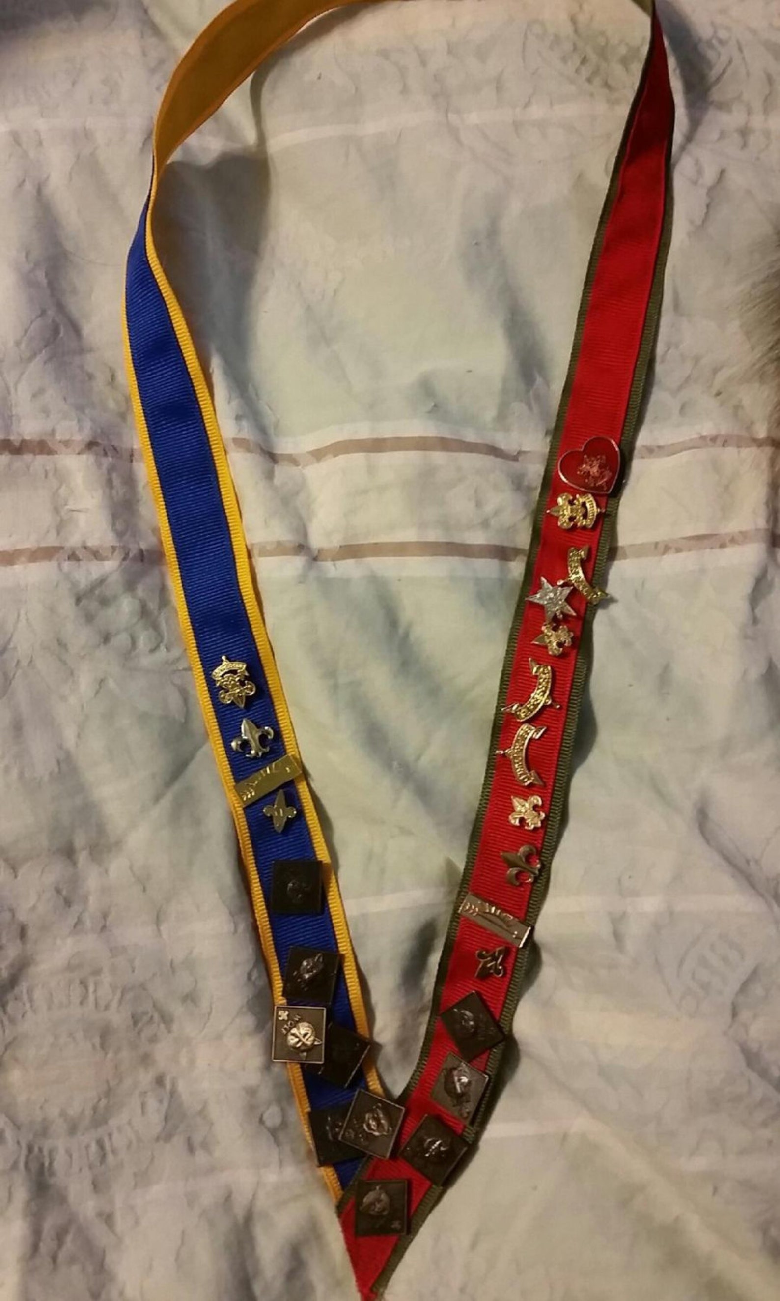 NECK RIBBONS for Proud PARENTS / Guardians / Volunteers / Scouts leaf ...