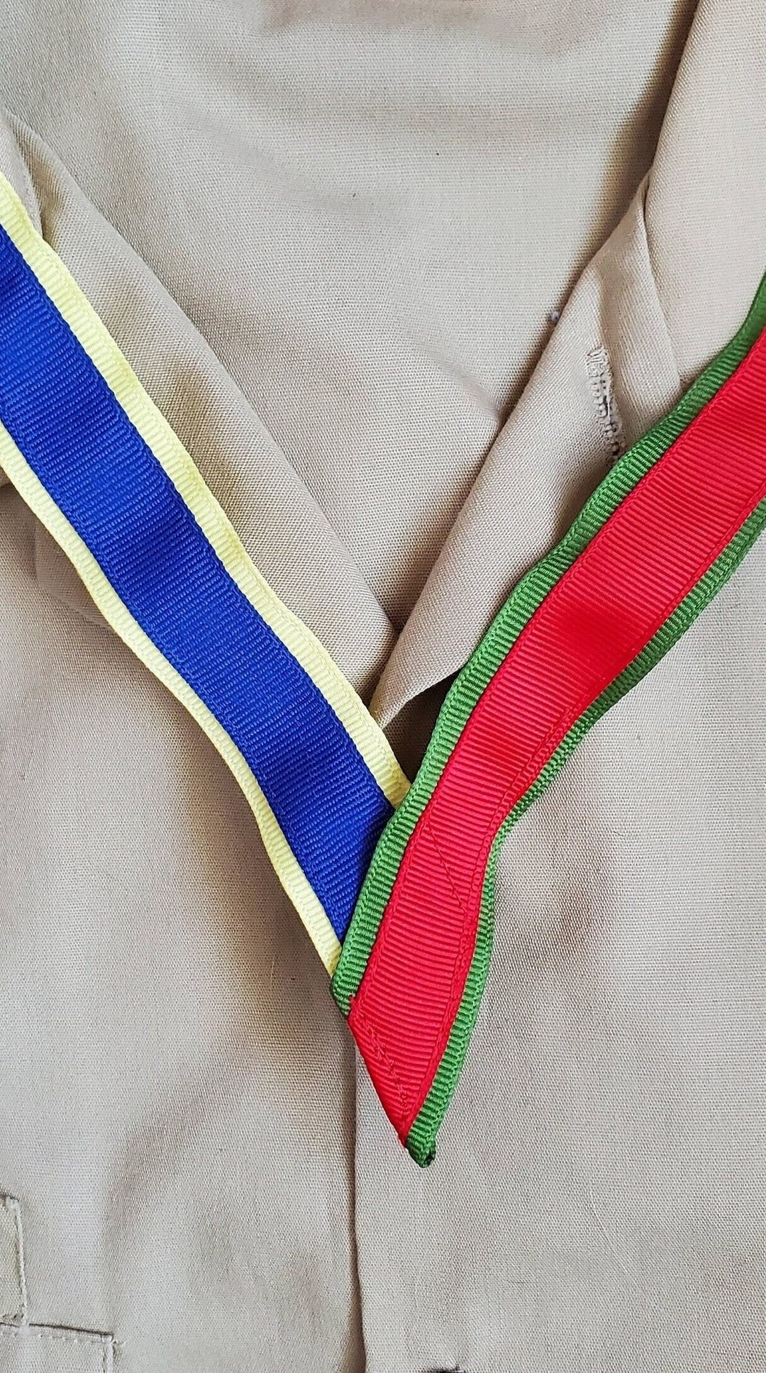 NECK RIBBONS for Proud PARENTS / Guardians / Volunteers / Scouts leaf ...