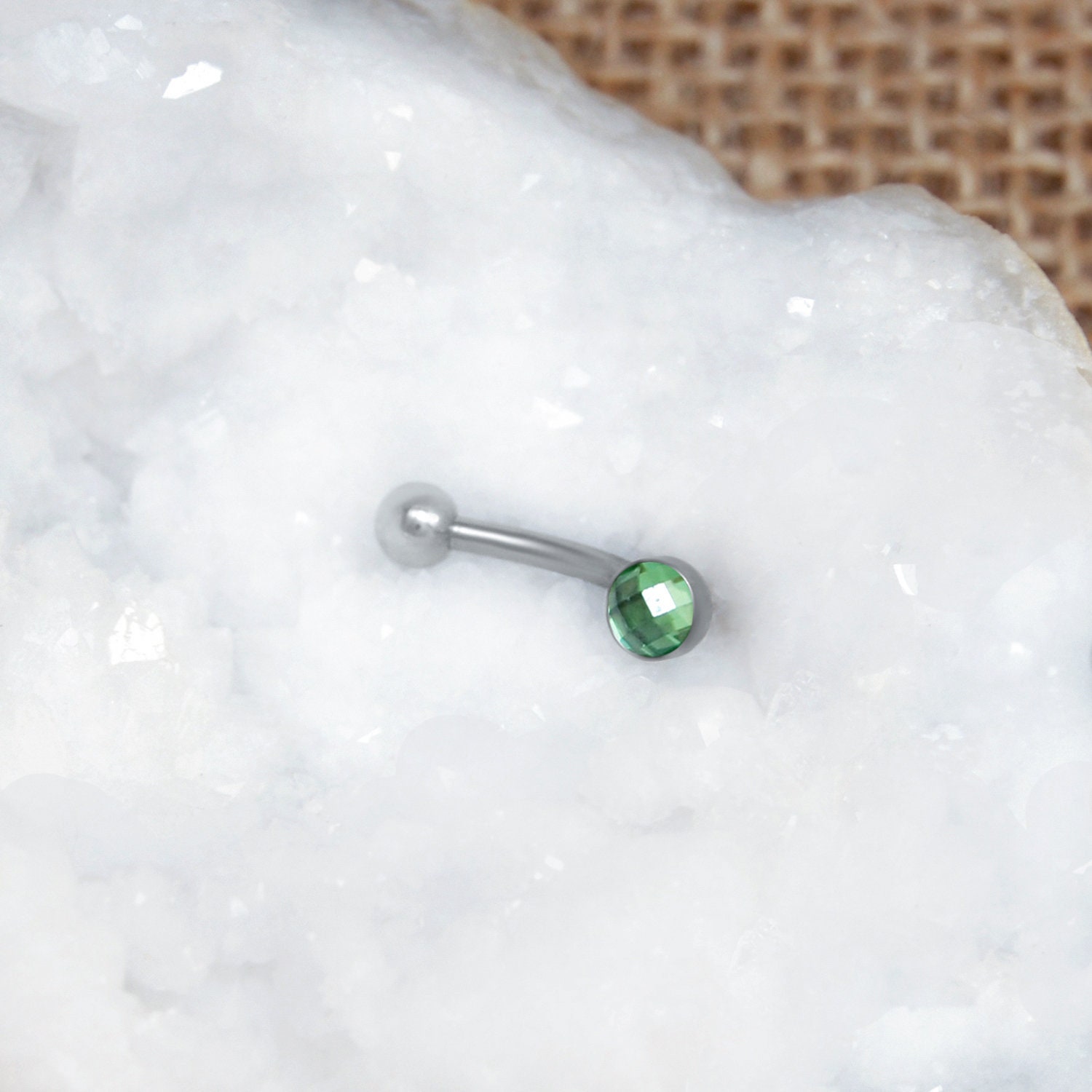 Eyebrow Curved Barbell Eyebrow Piercing Eyebrow Jewelry CZ | Etsy