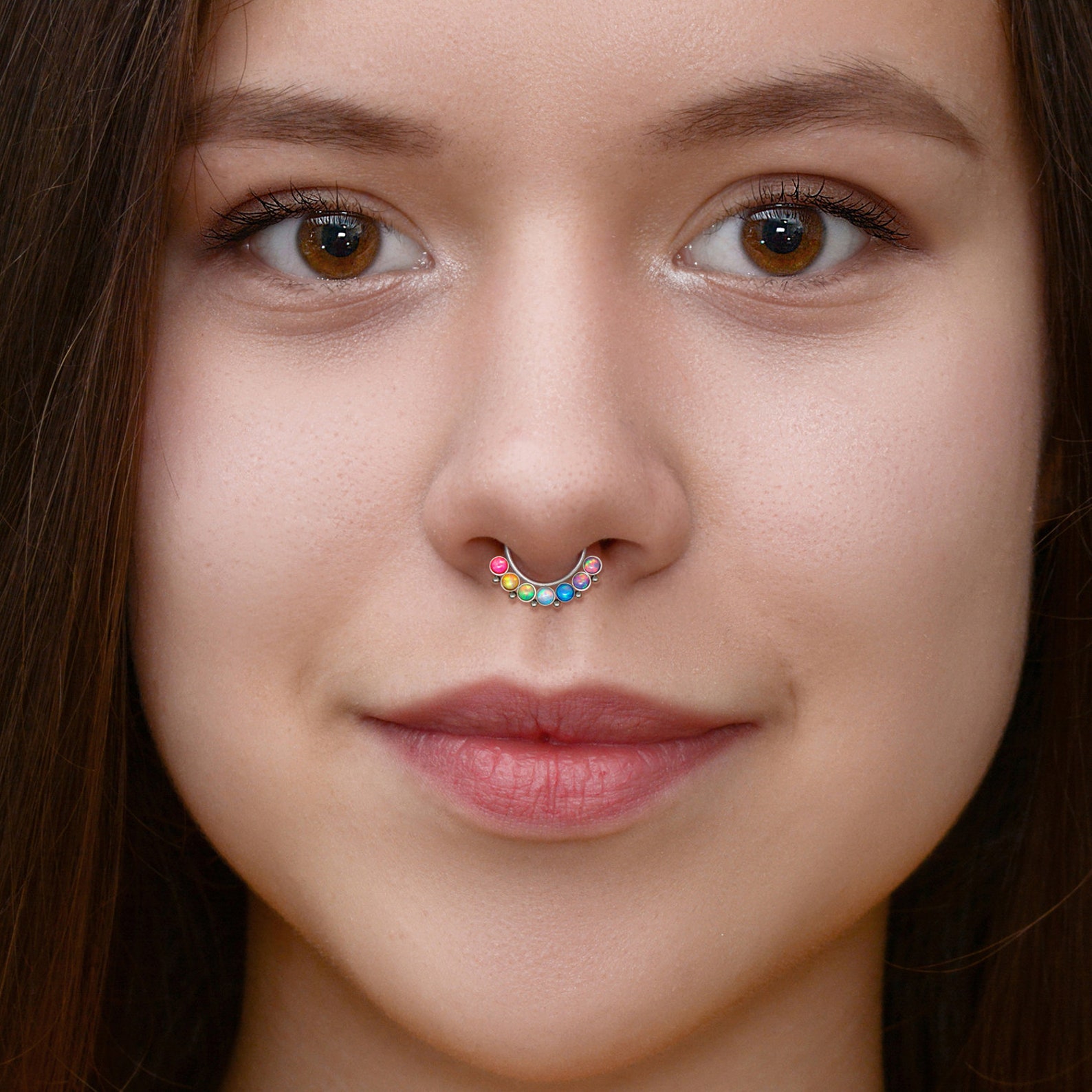 Septum Piercing Implant Grade Titanium Daith Earring Hoop - Etsy