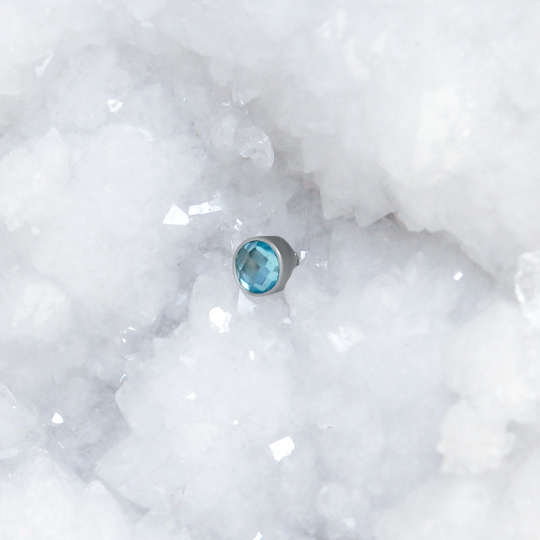 Dermal Jewelry - Surgical Steel Dermal Top - Dermal Piercing - Dermal ...
