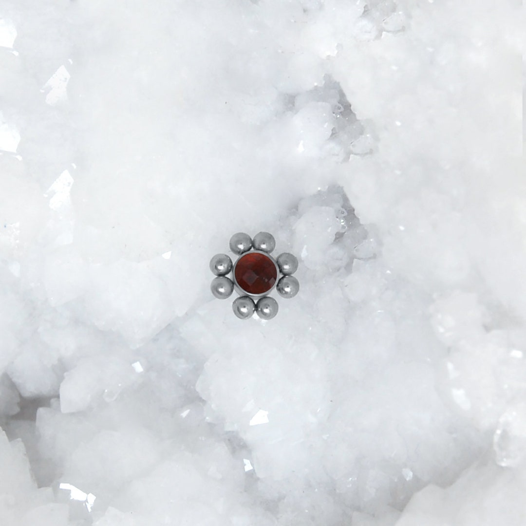 Dermal Jewelry - Surgical Steel Dermal Top - Dermal Piercing - Dermal ...