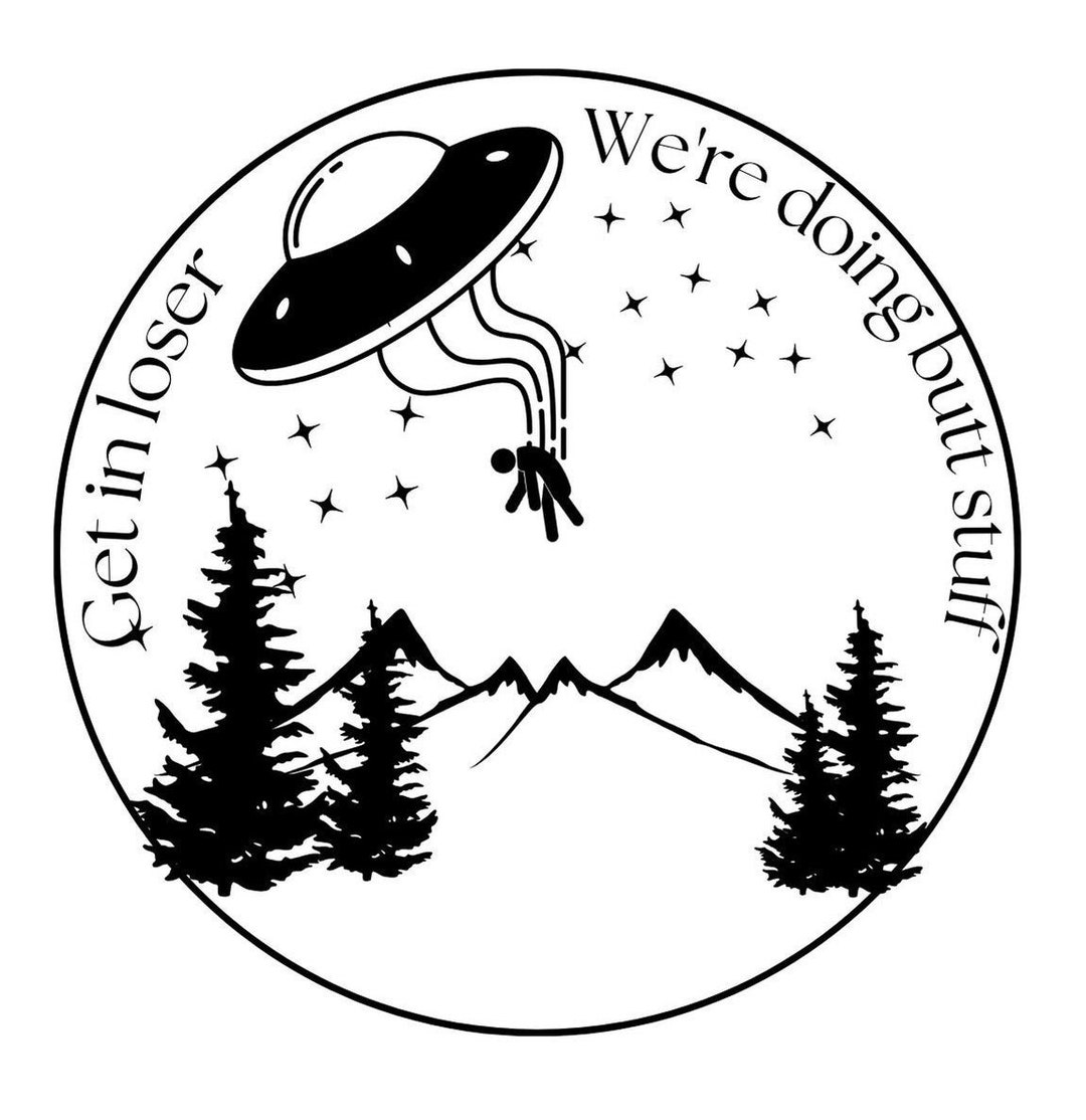 Alien Abduction Digital File - Etsy