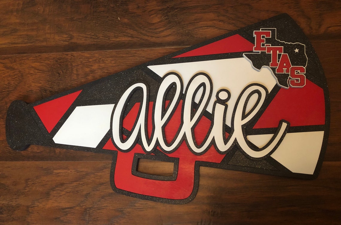 Geometric Megaphone Digital File/laser Download - Etsy