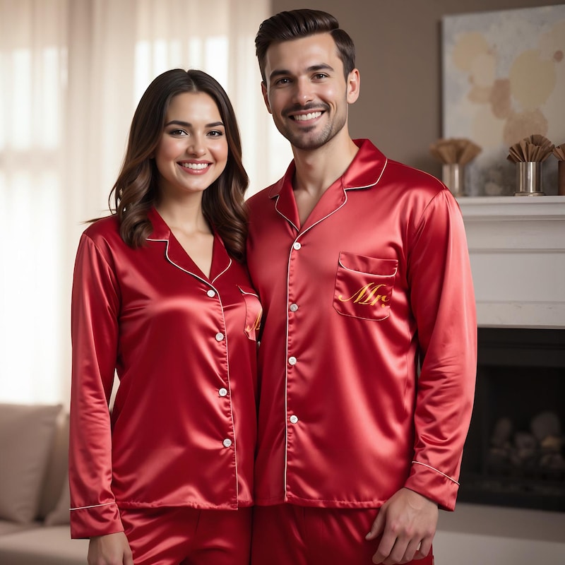 Boyfriend Pajamas - Etsy UK