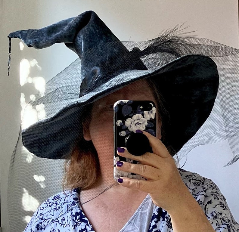 Witch or Wizard Hat Pdf Pattern With Complete Video Tutorial Link - Etsy