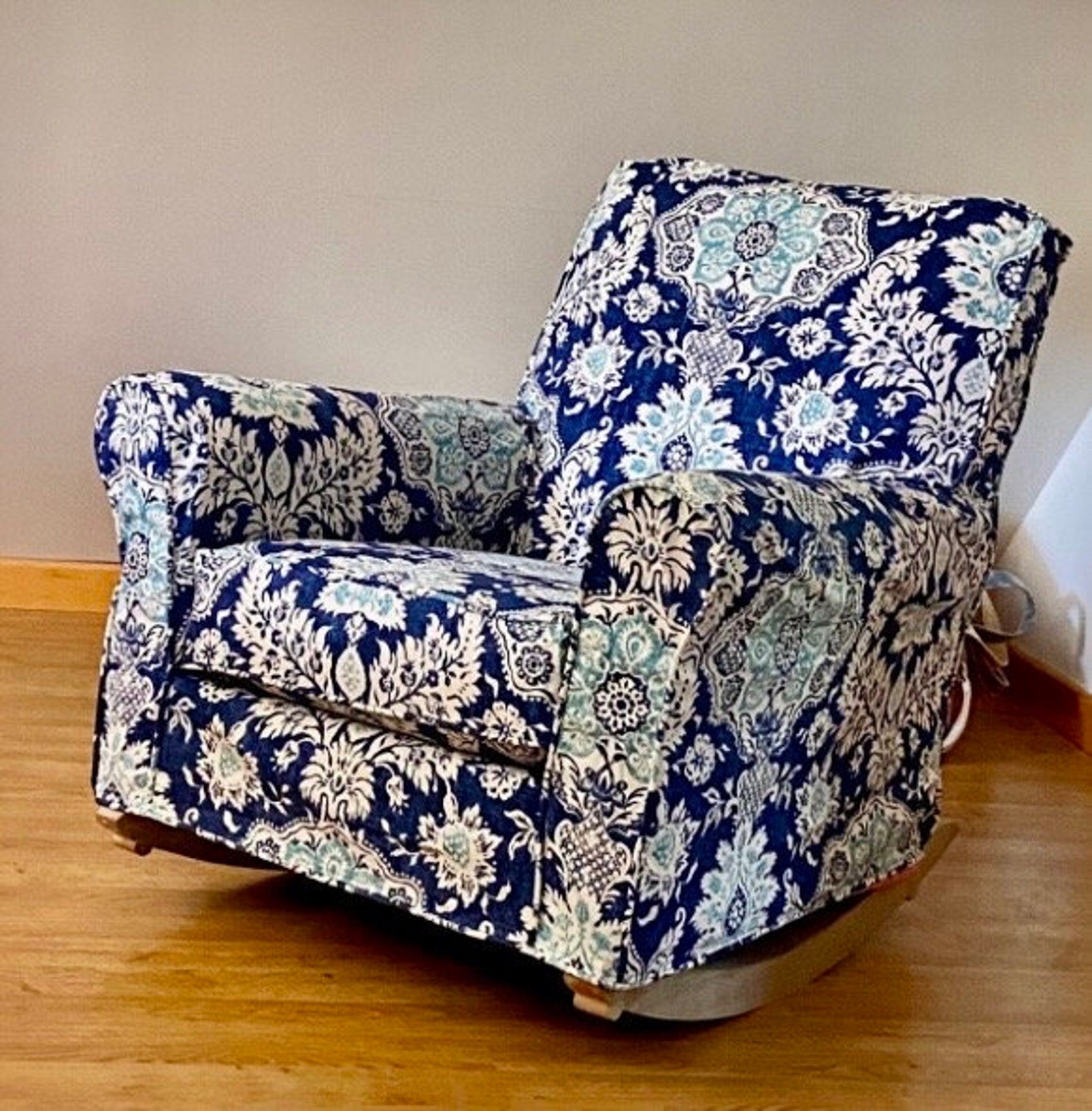 Custom Slipcovers for Your Pottery Barn Lullaby Rocker/glider Chair ...