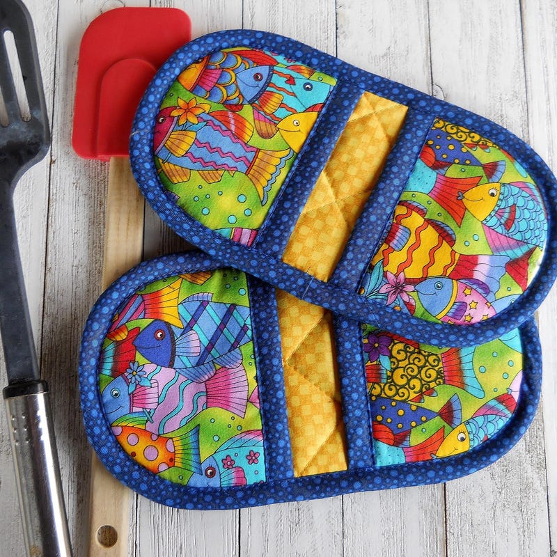 Fish Pot Holders - Etsy