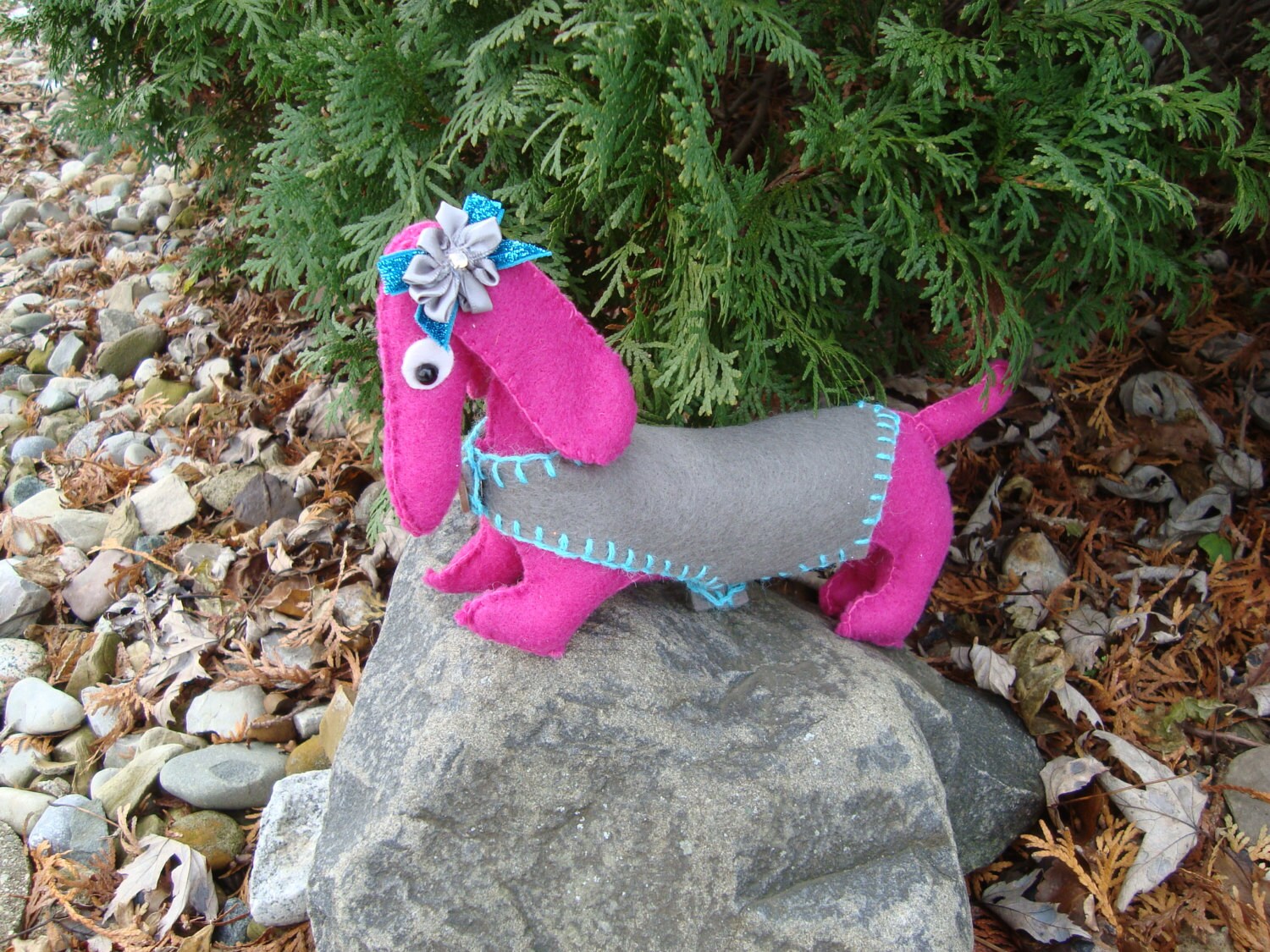 DACHSHUND Pattern,felt Dog Pattern,stuffed Dachshund Pattern, Dog ...