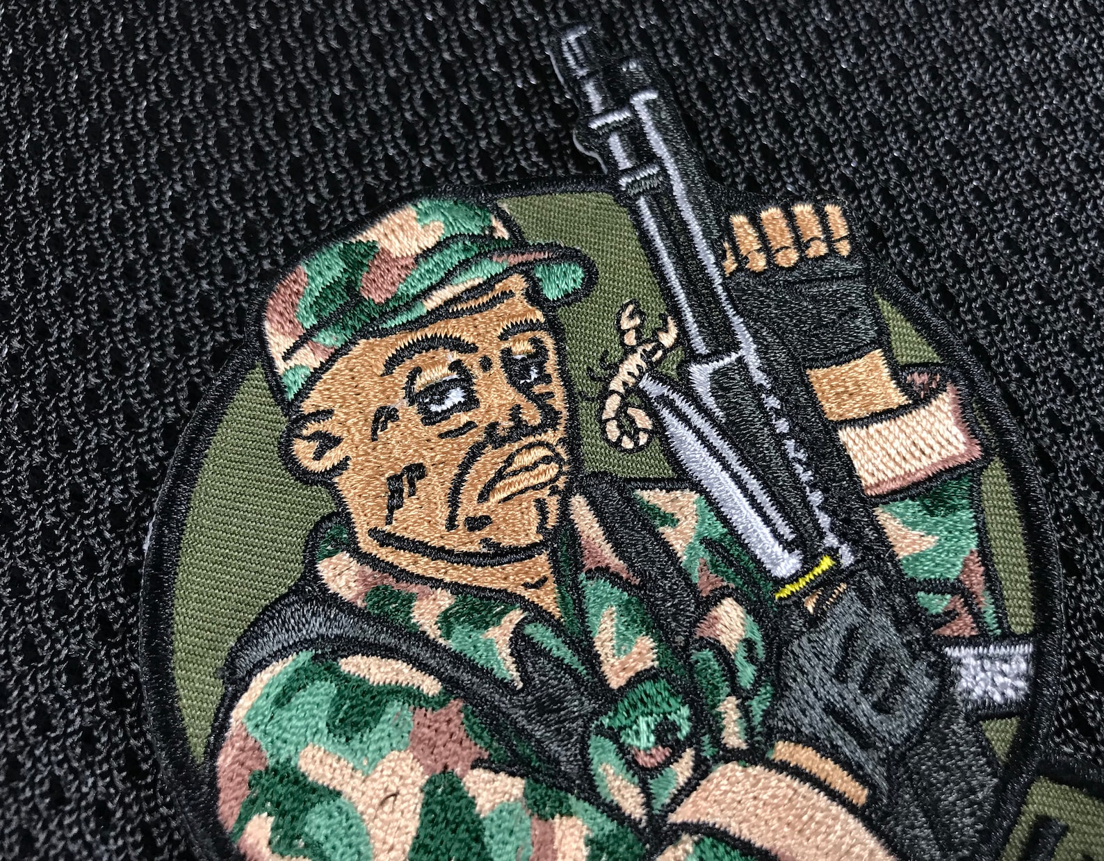 Predator Movie Mac Anytime Velcro Backed Embroidered Morale | Etsy