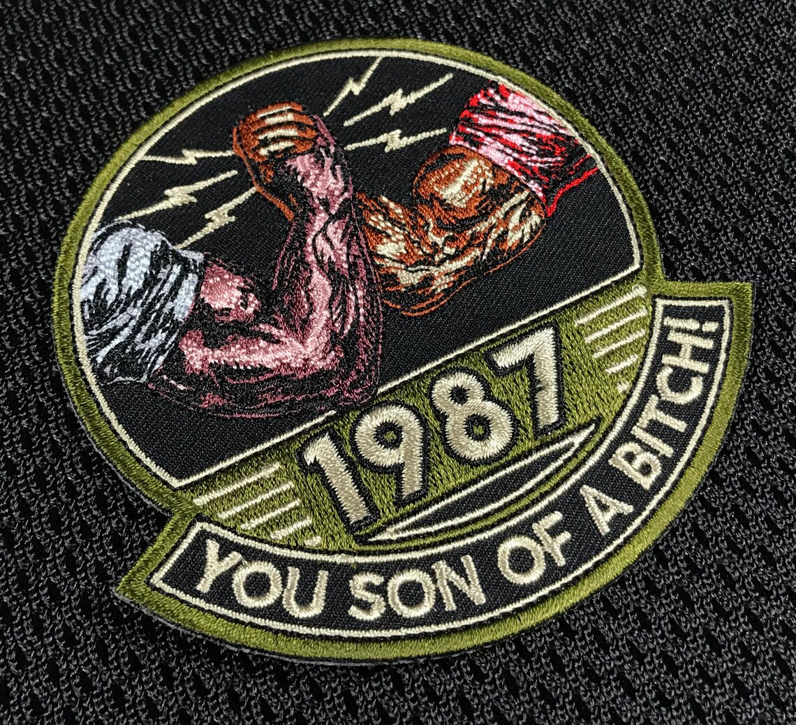 Predator Movie Dutch and Dillon Son of A Bitch Handshake - Etsy UK