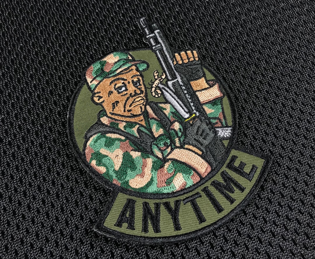 Predator Movie Mac Anytime Velcro Backed Embroidered Morale Patch - Etsy