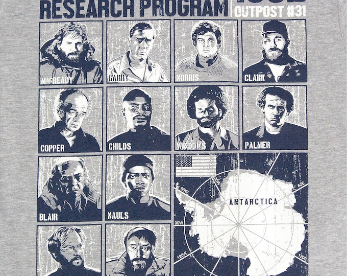 Outpost 31 T Shirt U.S. Antarctica Research Program the Thing Graphic ...