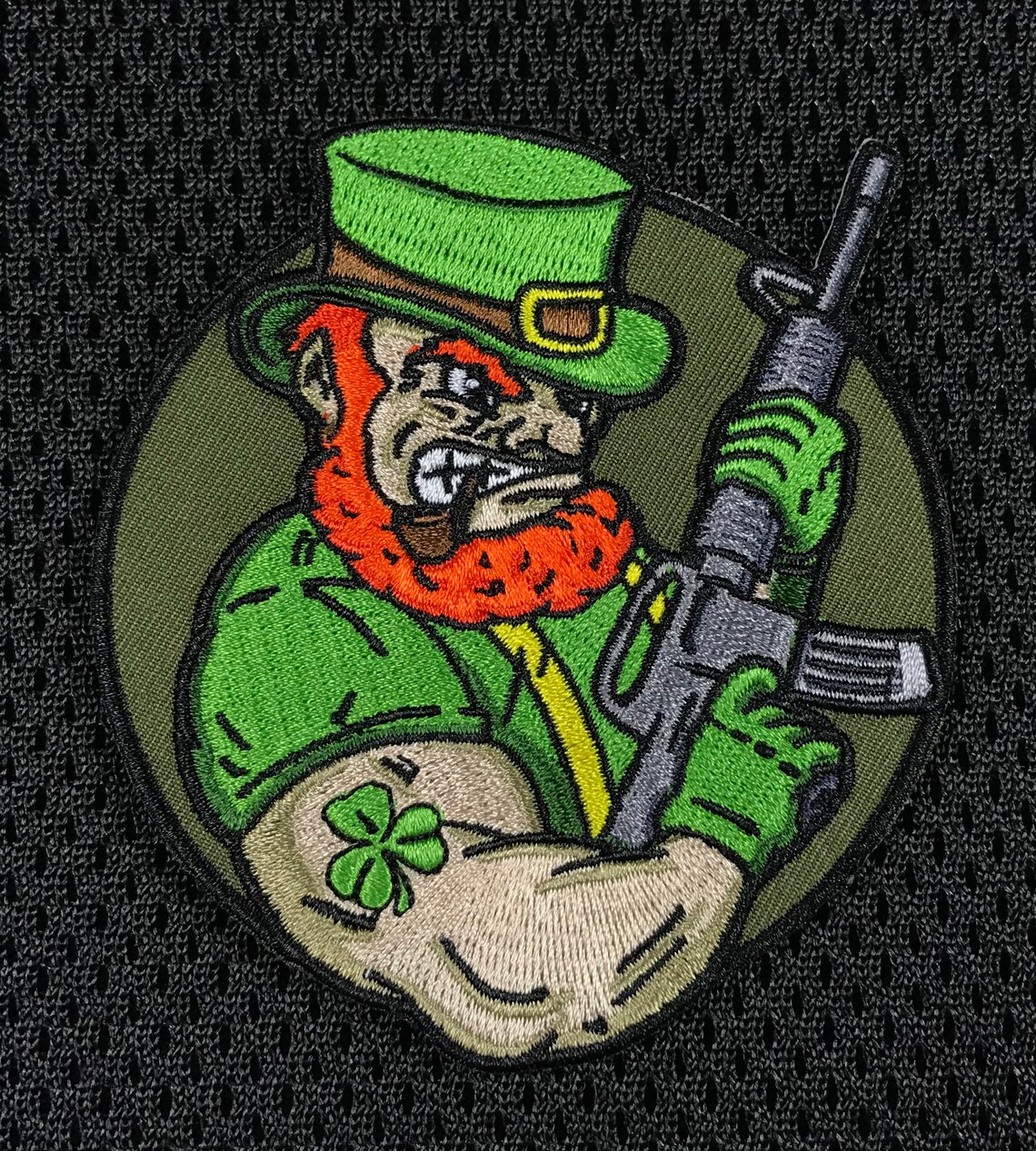 Angry Leprechaun Embroidered Irish Military Tactical Morale | Etsy