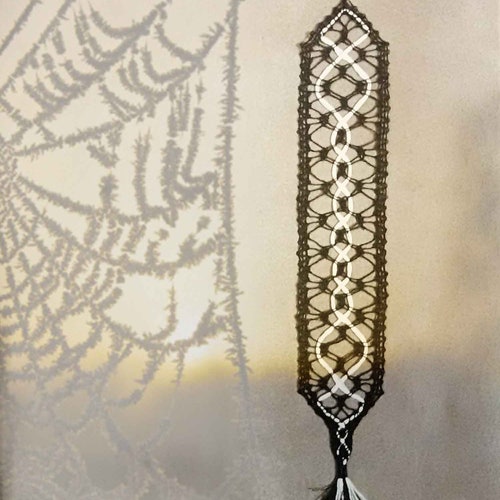 Amie and Ava Bookmark is a Bobbin Lace Pattern by Jenny - Etsy
