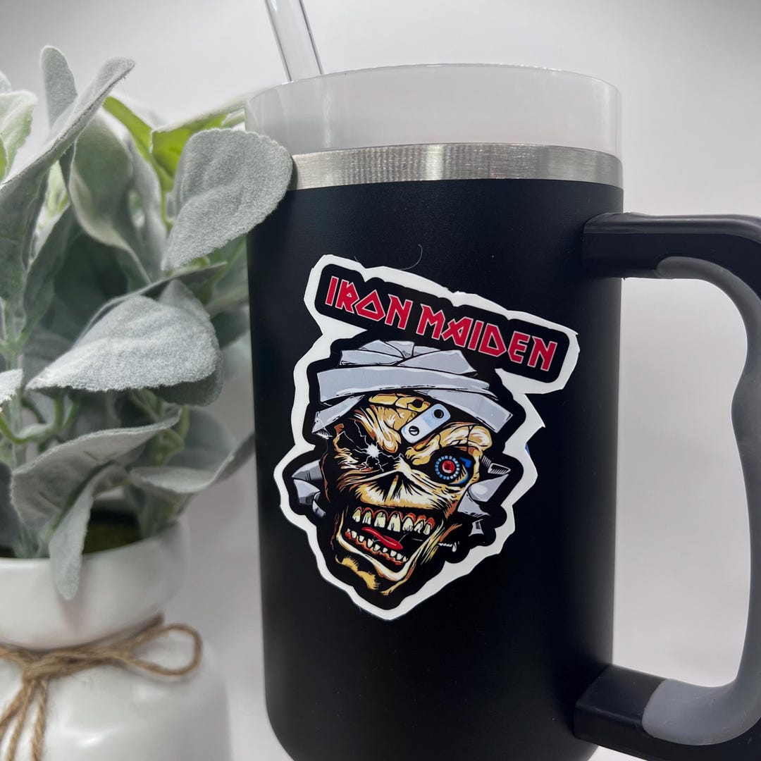 Iron Maiden Eddie Sticker 3 Rock Band Decal Iconic Heavy Metal Art for ...