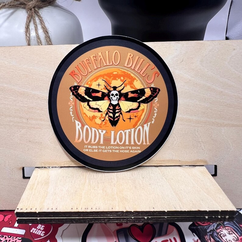 Buffalo Bill Body Lotion Sticker /horror or True Crime Fan Gift / It ...