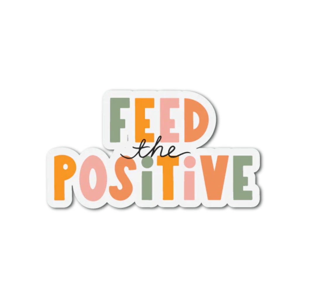 Positive Sticker - Etsy
