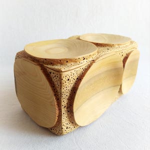 Sculpted Wooden Box - Etsy