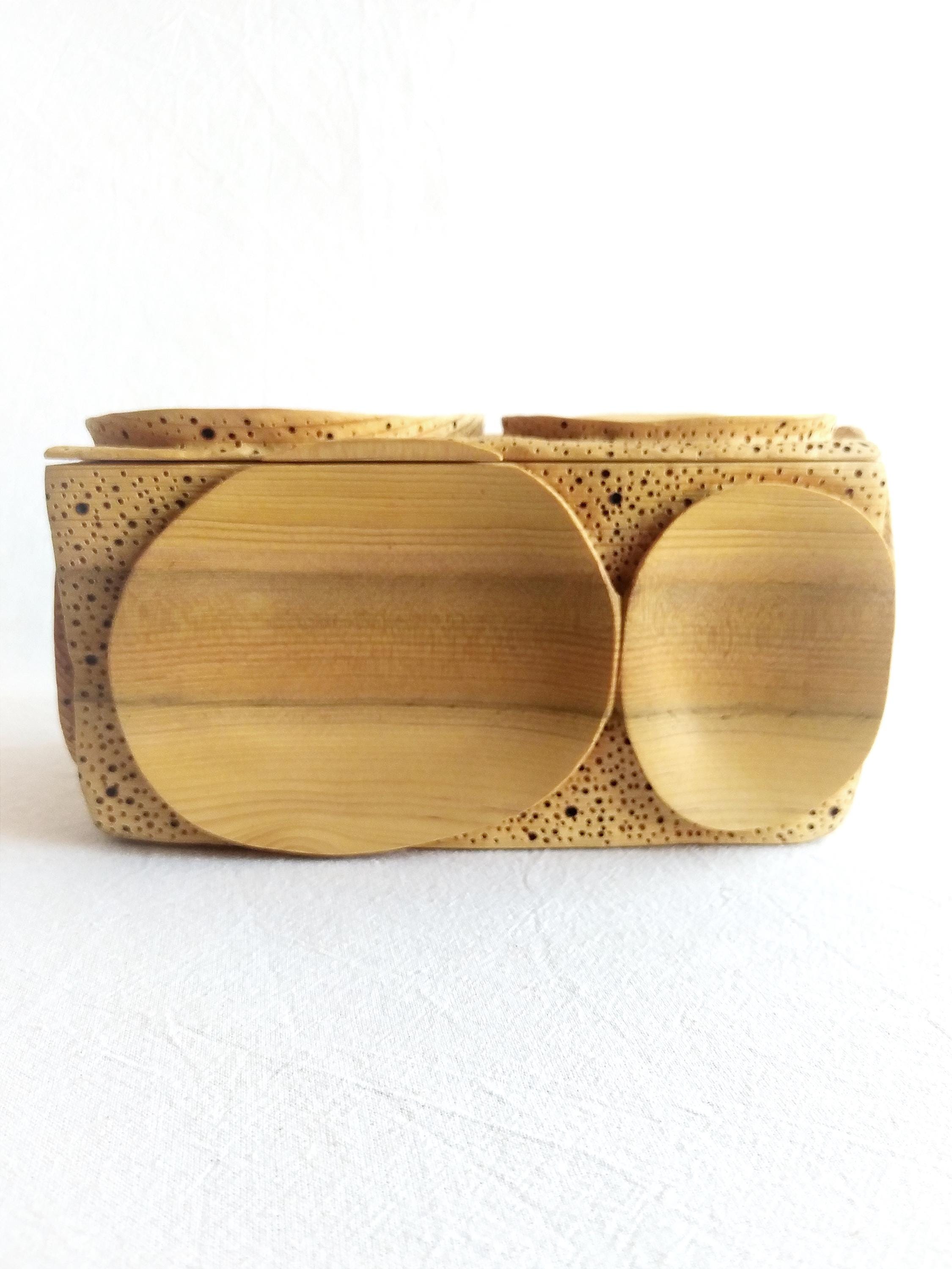 Sculpted Wooden Box - Etsy
