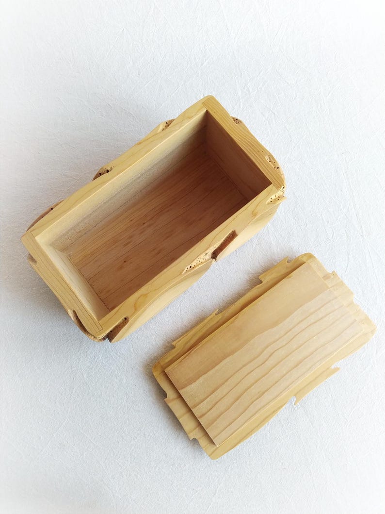 Sculpted Wooden Box - Etsy