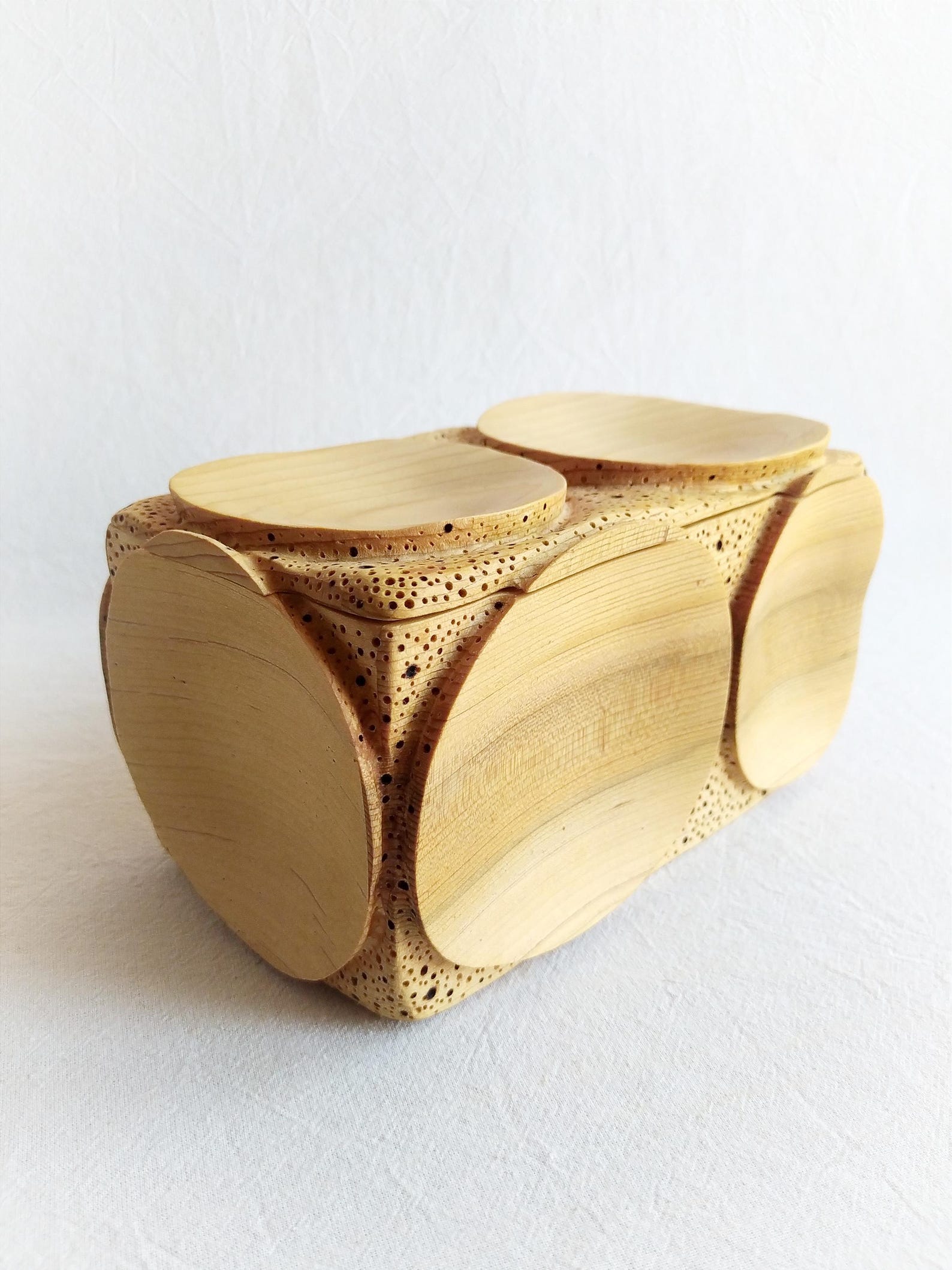 Sculpted Wooden Box - Etsy