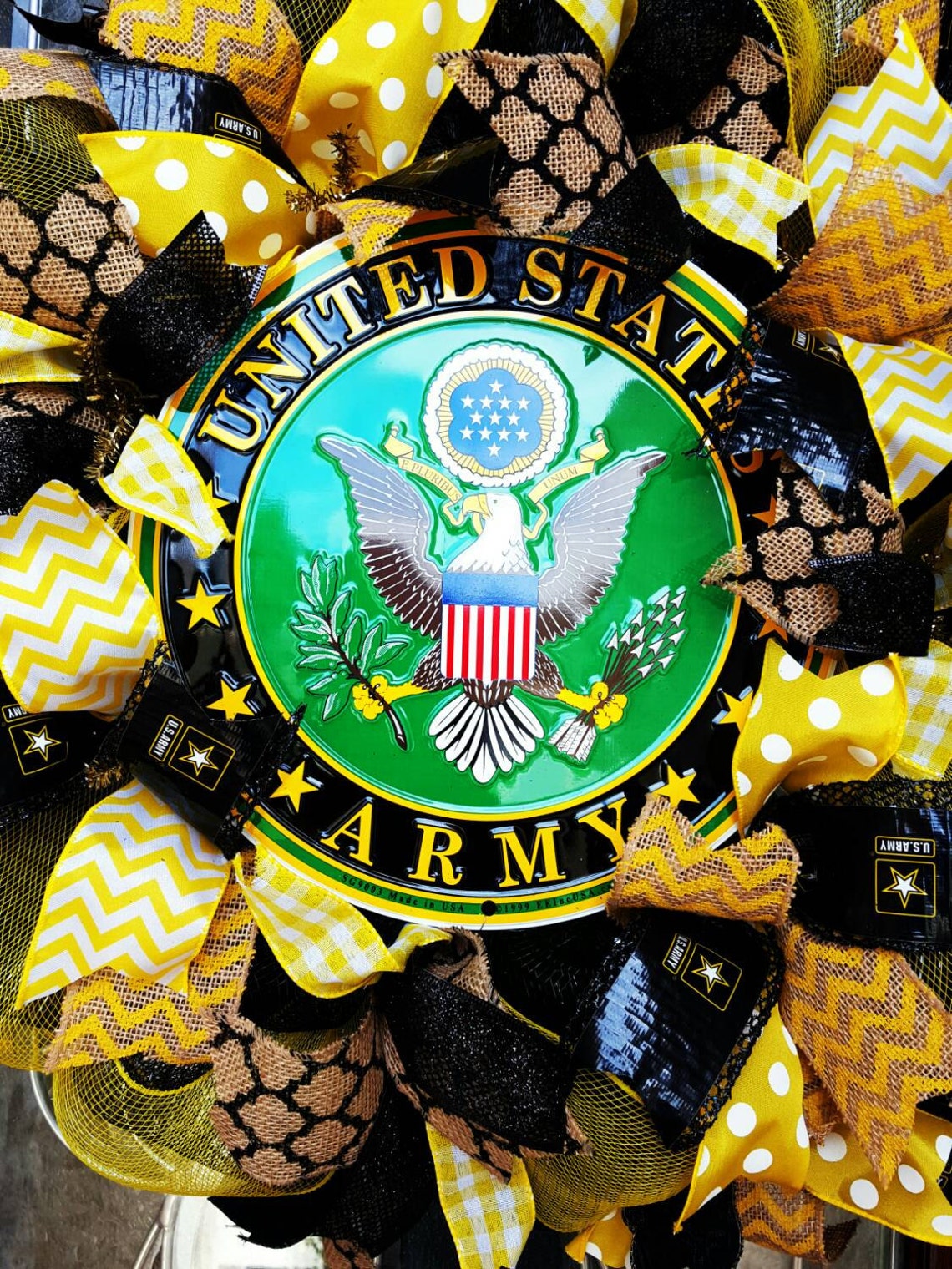 Army Wreath US Army Military Wreath Veterans Day Military - Etsy