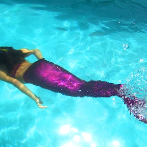 Mermaid Tail Walkable/swimmable With Invisible Zipper Bottom !add ...