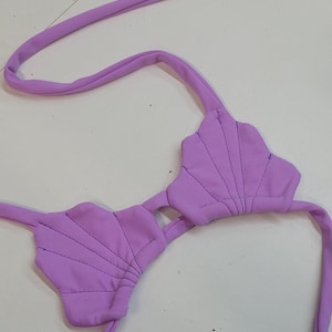 Mermaid Shells Bikini! Option to Add on Bottoms / Choose Favorite Color ...