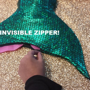 Mermaid Tail Walkable/swimmable With Invisible Zipper Bottom !add ...