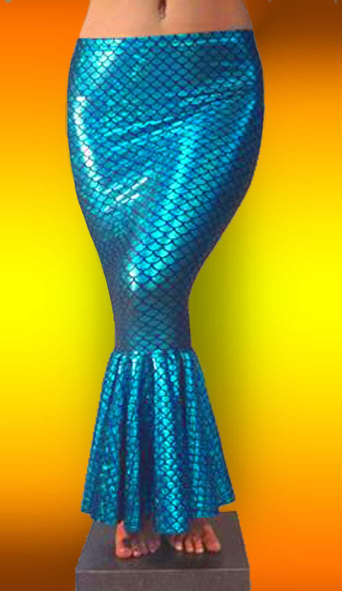 Long Mermaid Skirt For Adults Etsy