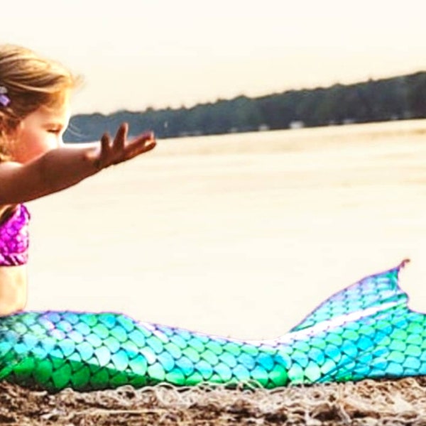 Swimmable Mermaid Tails for Girls - Etsy