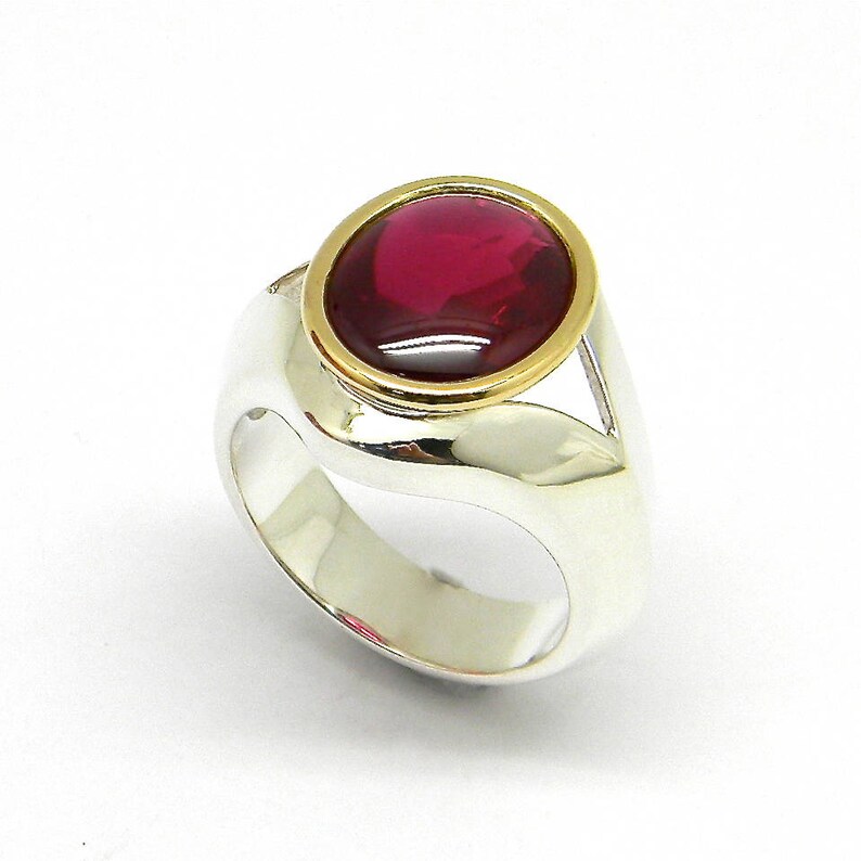 Evil Eye Silver Gold Ruby Ringesoteric Jewelryoccult - Etsy