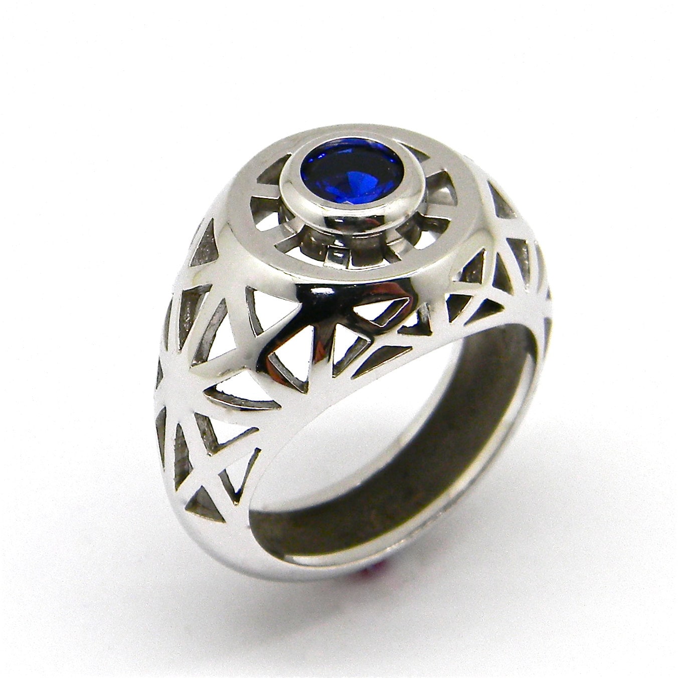 Silver Signet Ring/chevaliere Homme/mens Ring/large Size Ring/anillo ...