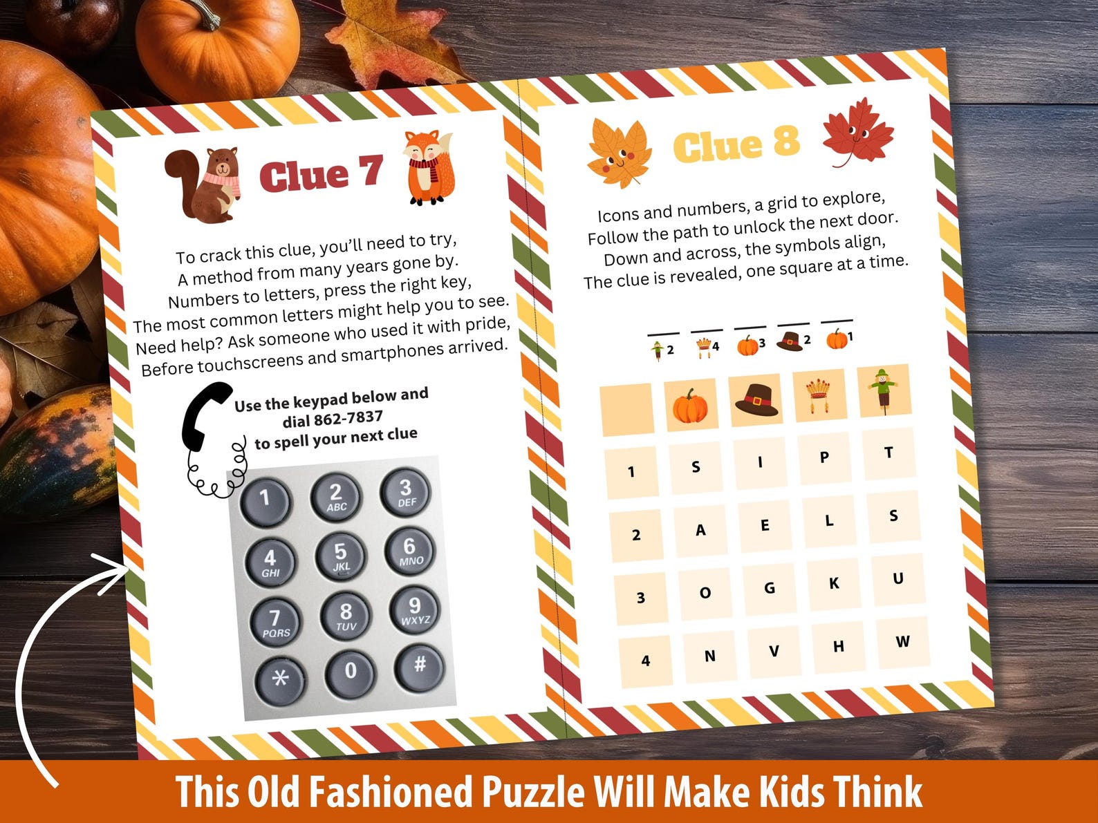 Printable Thanksgiving Scavenger Hunt | Indoor Adventure for Kids ...