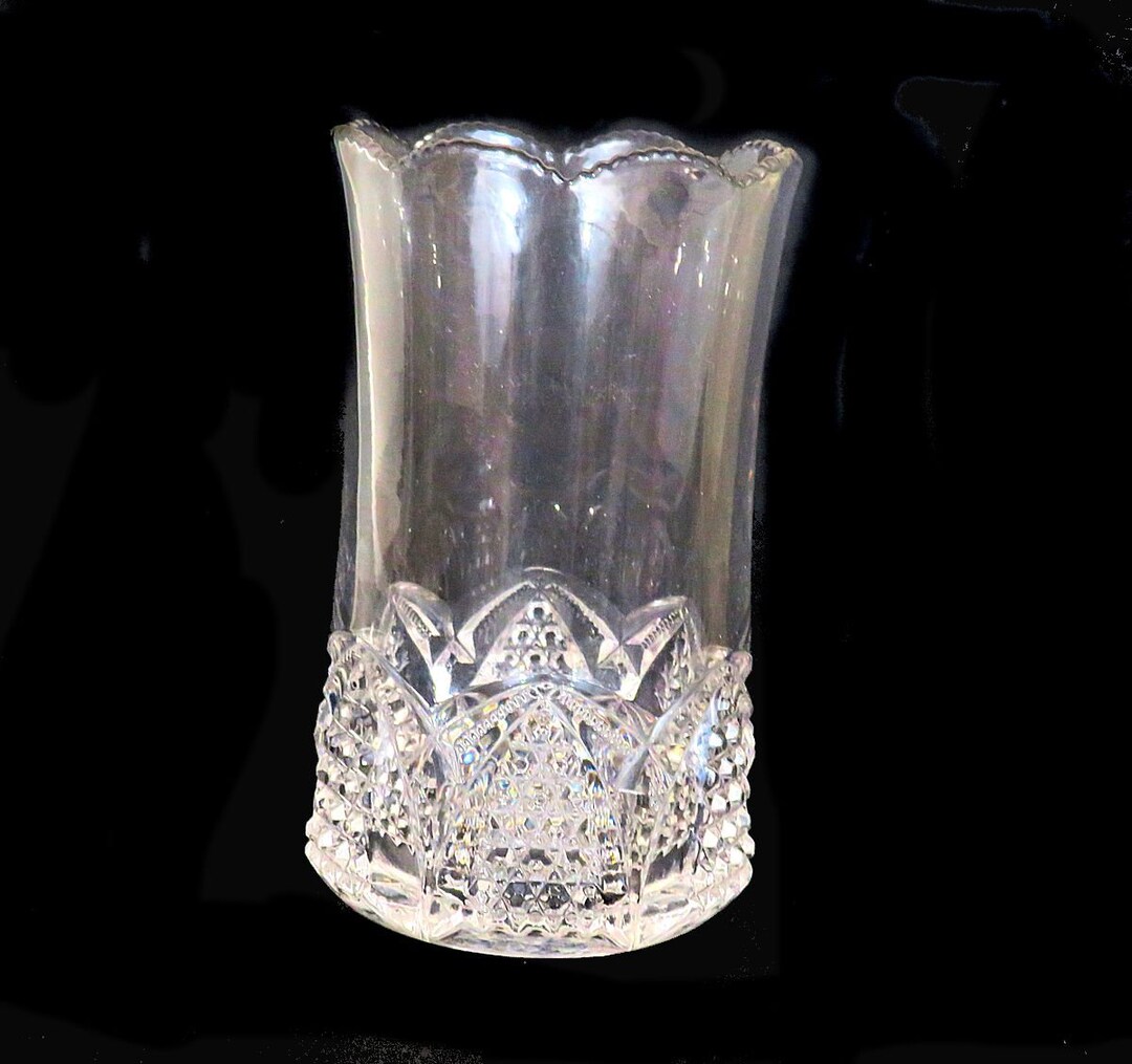 EAPG Button Arches Celery Vase - Etsy