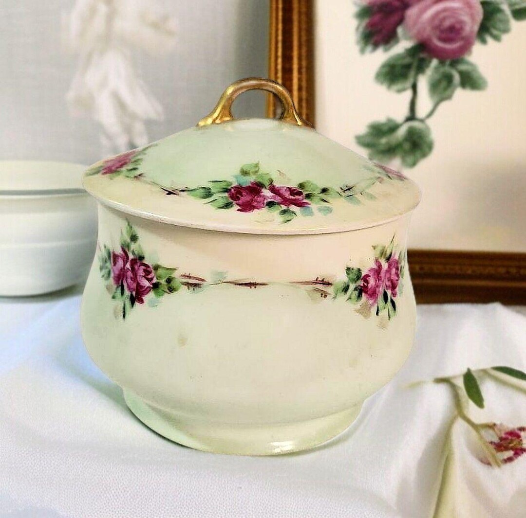 Antique GDA Haviland France Hand Painted Cachepot - Etsy