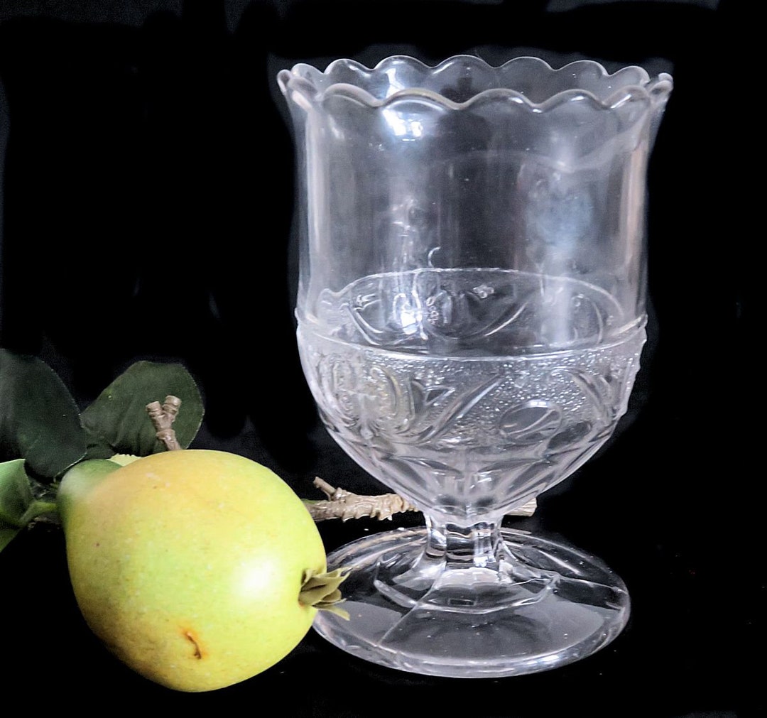 EAPG Duncan Glass Scroll Spooner 1880s - Etsy